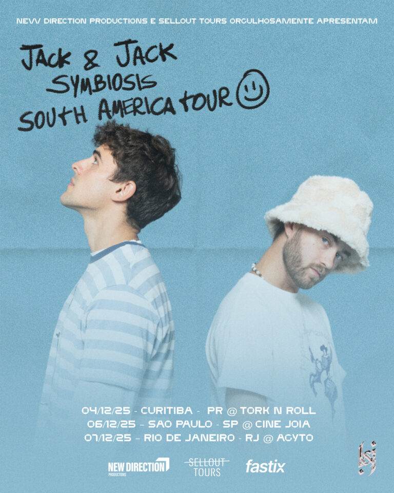 Jack & Jack trazem turnê Symbiosis ao Brasil em dezembro de 2025 • Giô ...